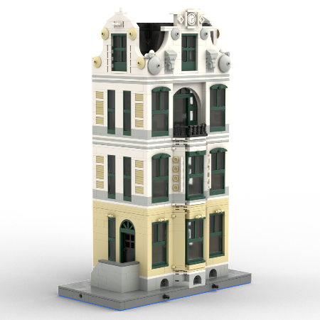 LEGO MOC-173575 Bay Window Canal House by Knob van Brick | Rebrickable ...
