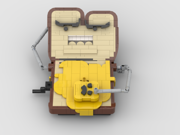 LEGO MOC Mr Toast and the butter by McMOC | Rebrickable - Build with LEGO