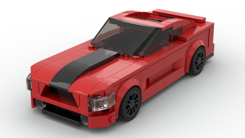 LEGO MOC-173622 2015 Ford Mustang by Gamma Bricks | Rebrickable - Build ...