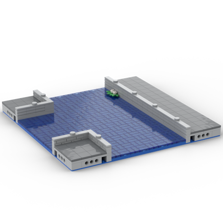LEGO MOC MILS Canal (32x32) T-junction by Hannas.Beverly.Bricks ...