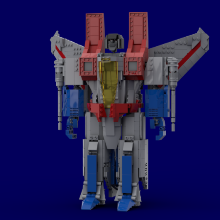 LEGO MOC Transformers G1 Starscream by fgsoat67 | Rebrickable - Build ...