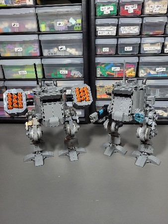 LEGO MOC-175842 Warhammer 40K Imperial Guard Sentinel by HalfLifeBricks ...