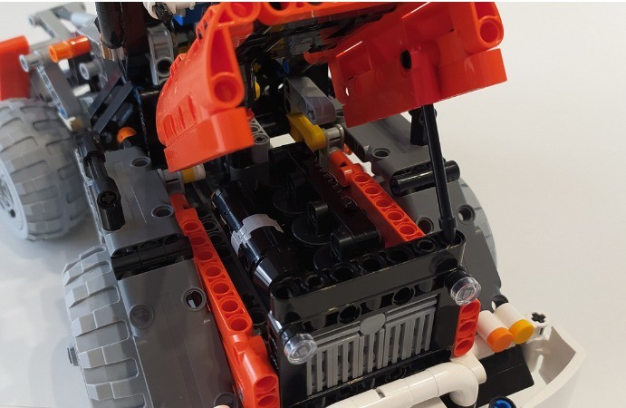 LEGO MOC-182362 42180 - FrontEndLoader by ale0794 | Rebrickable - Build ...