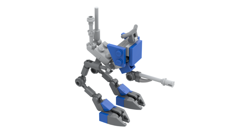 LEGO MOC-160514 501st AT-RT (Minifigure Scale) by BrickForge ...