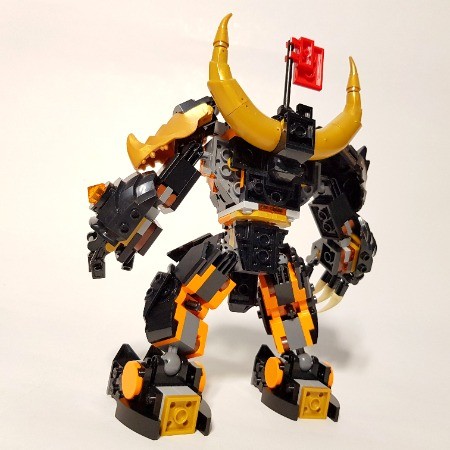 LEGO MOC-184590 Earth Dragon Mech 71806 + 71782 by frenchybricks ...