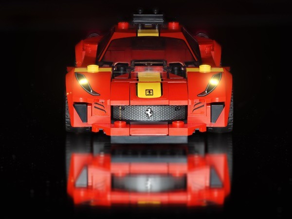 LEGO MOC Red Fire Racer by Dubby | Rebrickable - Build with LEGO