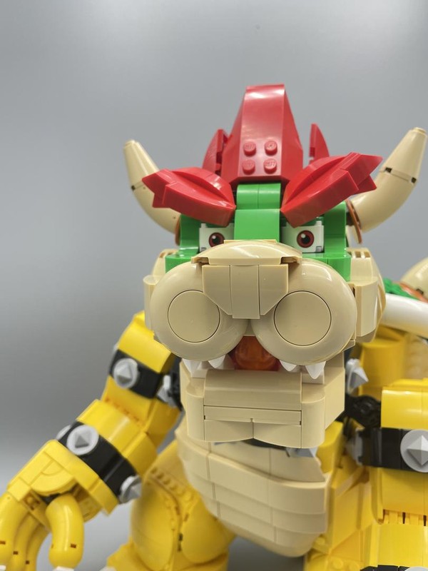 Review: 71411-1 - The Mighty Bowser | Rebrickable - Build with LEGO
