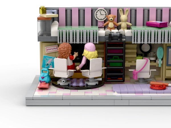 LEGO MOC GIRL'S DORMITORY by mangosteenlll | Rebrickable - Build with LEGO