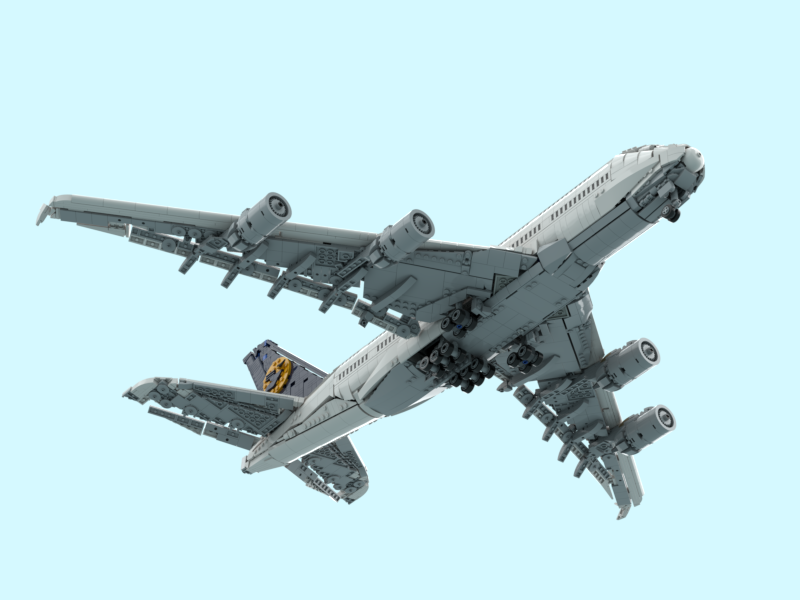 LEGO MOC-231917 Lufthansa Airbus A380 by ryangc_productions ...