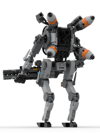 LEGO MOC Northstar|Titanfall 2 by Xtrav | Rebrickable - Build with LEGO