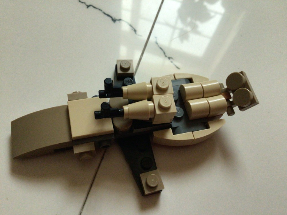 LEGO MOC-186390 30680 AAT alt - Swamp Speeder by Tiggerljc ...