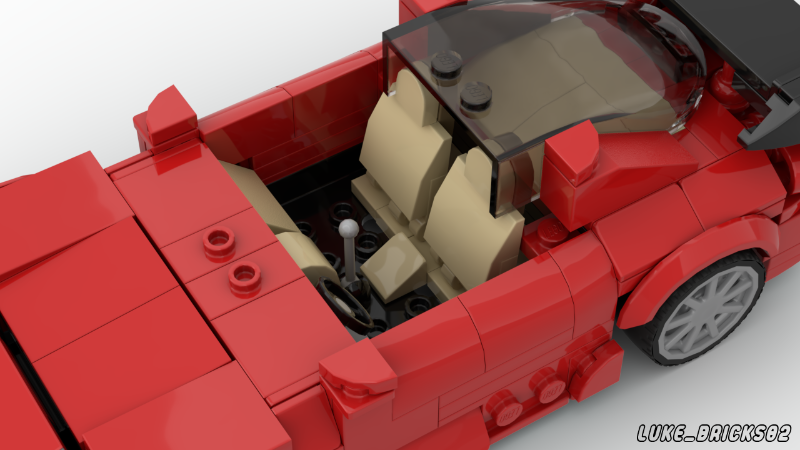 LEGO MOC Dom's Mazda Rx7 F&F 1 by Luke_Bricks82 | Rebrickable - Build ...