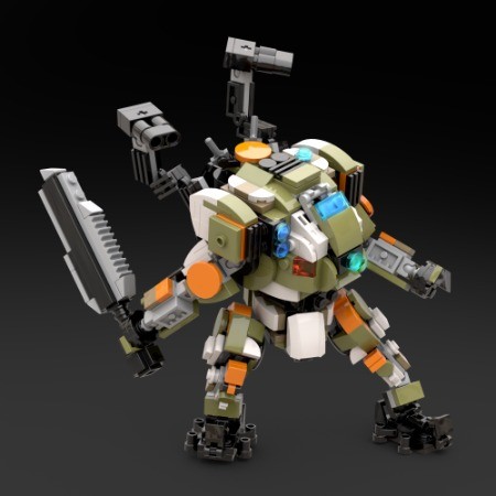 LEGO MOC BT 7274-TITANFALL2 by choi_dambaek | Rebrickable - Build with LEGO