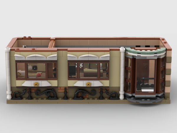 LEGO MOC Book shop and El Cubo Fine Art Cafe, Alternate build of Lego ...