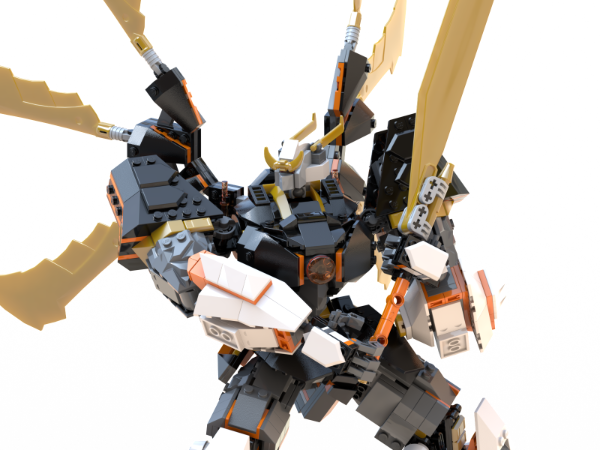 LEGO MOC Cole's Titan Mech Torso Upgrade by bentobrick | Rebrickable ...