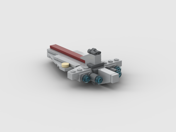 LEGO MOC Mini GAR Venator-class cruiser by Noah_W | Rebrickable - Build ...