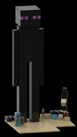 LEGO MOC The Enderman House by LegacyLego | Rebrickable - Build with LEGO
