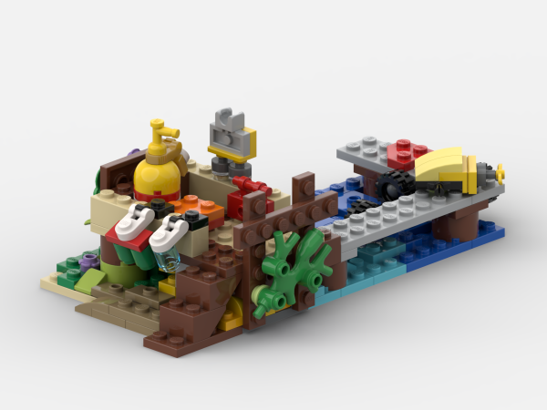 LEGO MOC 11018 Diving Harbor by BrickBash | Rebrickable - Build with LEGO