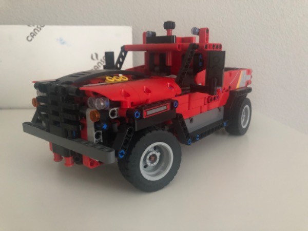 LEGO MOC 42098: Pickup Truck with UTV Trailer by MattBuildz ...