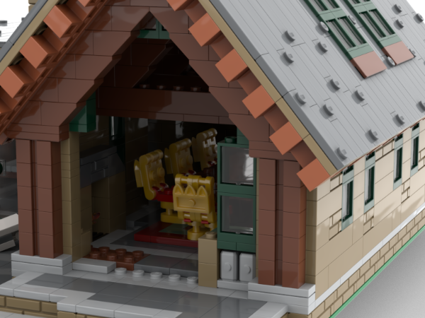 LEGO MOC The Retreat - Luxury Woodland Lodge Cabin Modular by ...