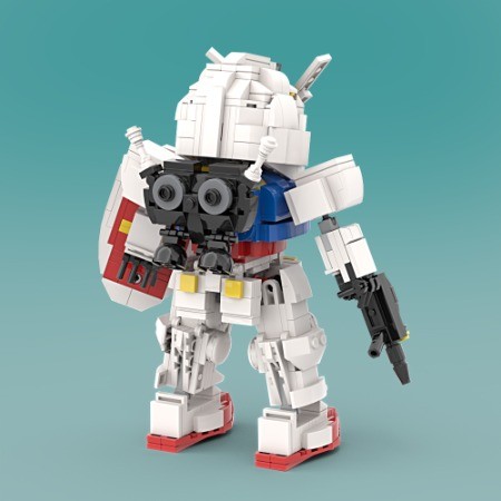 LEGO MOC FIRST GUNDAM by choi_dambaek | Rebrickable - Build with LEGO