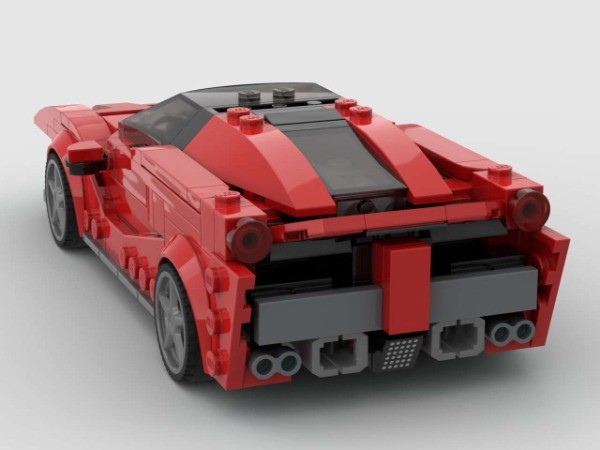 LEGO MOC Laferrari 8-studs Speed Champion by z.sheng | Rebrickable ...