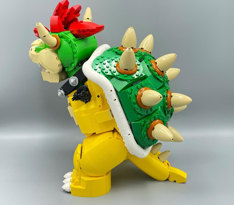 Review: 71411-1 - The Mighty Bowser | Rebrickable - Build with LEGO
