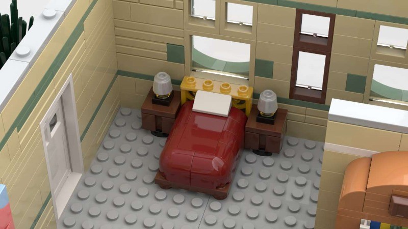 LEGO MOC Pastry shop & luxury duplex by Brickflowers | Rebrickable ...