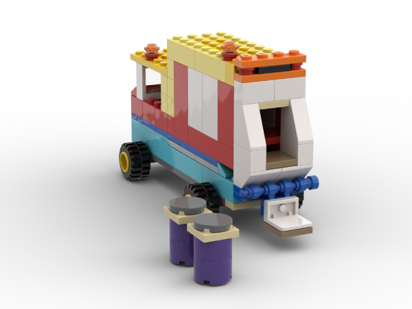 LEGO MOC-166334 10698 - Garbage truck by ChiLegGodt | Rebrickable ...