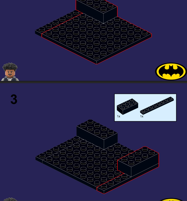 LEGO MOC-243053 Black guy suit display by Txizu | Rebrickable - Build ...