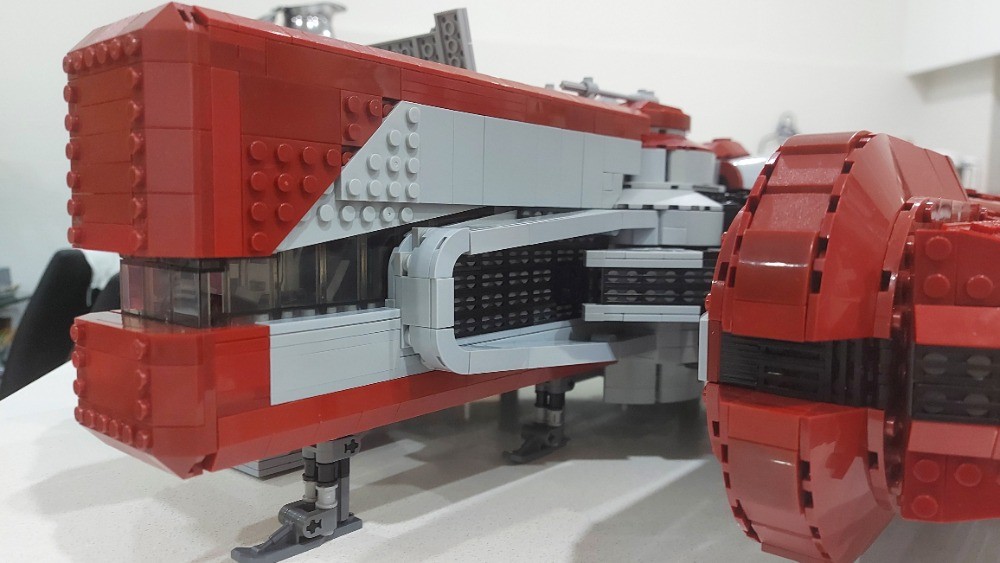 LEGO MOC-30979 Ebon Hawk by BrickBoyz Custom Designs | Rebrickable ...