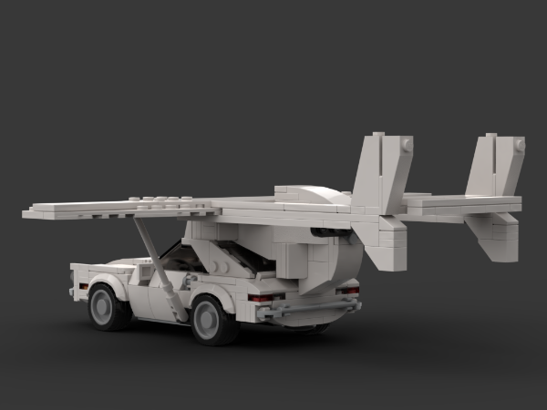 LEGO MOC-180514 AVE Mizar (Ford Pinto flying car) by 6th gear ...
