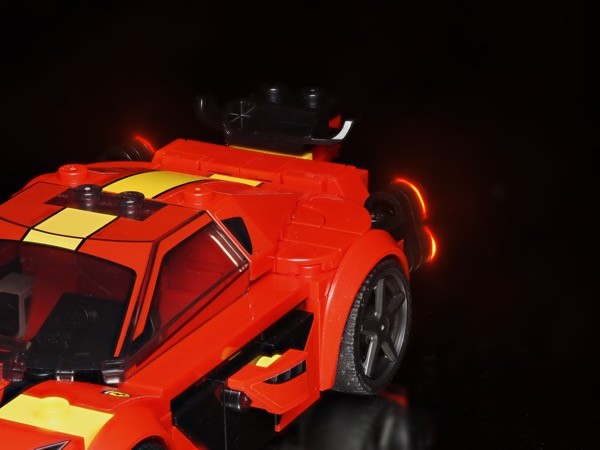 LEGO MOC Red Fire Racer by Dubby | Rebrickable - Build with LEGO