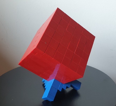 LEGO MOC The cube by 610.fra | Rebrickable - Build with LEGO