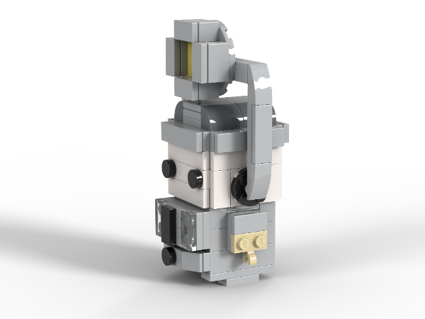 LEGO MOC Mondasian Cyberman Doctor Who by YellowDonut | Rebrickable ...