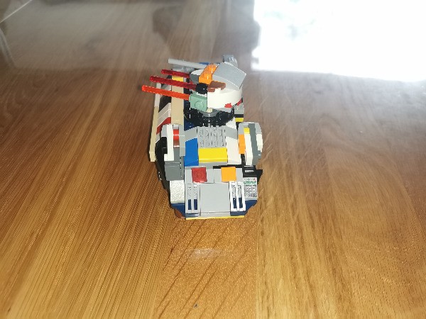 LEGO MOC T2-B Repulsor-Tank by McMOC | Rebrickable - Build with LEGO