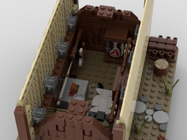 LEGO MOC Viking Hut by The__MOC__dude | Rebrickable - Build with LEGO