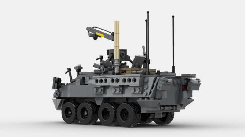 LEGO MOC M1251A1 Fire Support Vehicle DVHA1 | US Army Target ...