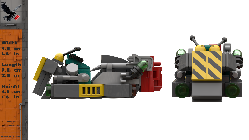 LEGO MOC Lego Rock Raiders Hover Support Vehicle by NightHawk11991 ...