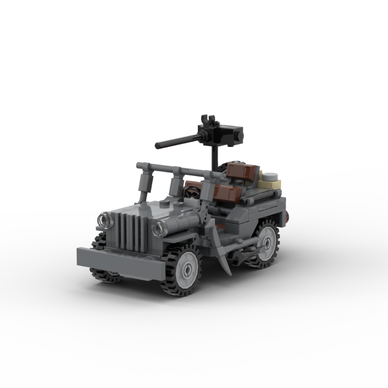 LEGO MOC-230041 WW2 Ford GPW ( JEEP ) by Benjocaron | Rebrickable ...