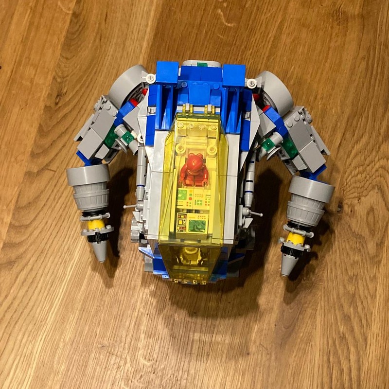Review: MOC-130818 Galaxy Mech Miner | Rebrickable - Build with LEGO