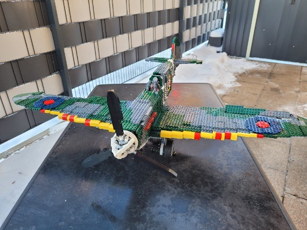 LEGO MOC Spitfire MkIIa by thirdwigg | Rebrickable - Build with LEGO