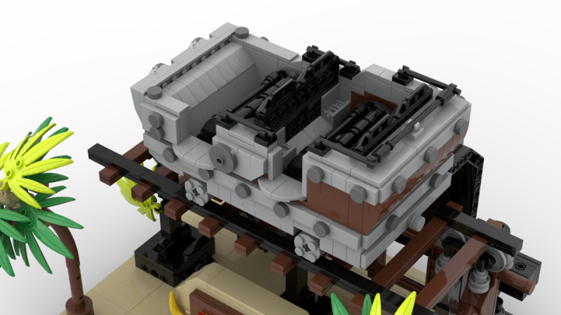 LEGO MOC ROLLERCOASTER - DONKEY KONG MINE CART MADNESS - Universal's ...