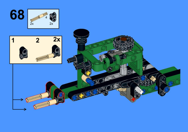 LEGO MOC-185659 Caterpillar AD45 by east_brick_customs | Rebrickable ...