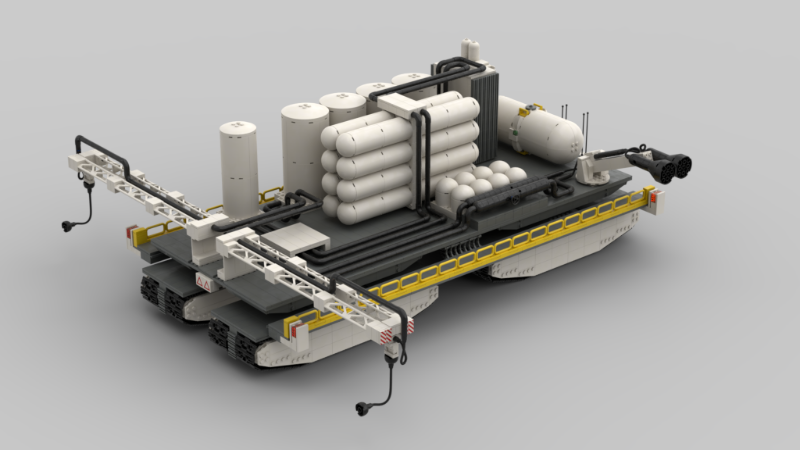 LEGO MOC Mobile Refinery by Futurism_Lego | Rebrickable - Build with LEGO