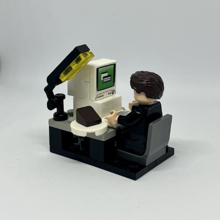 LEGO MOC Agent Mulder's Computer by ElCapybara | Rebrickable - Build ...