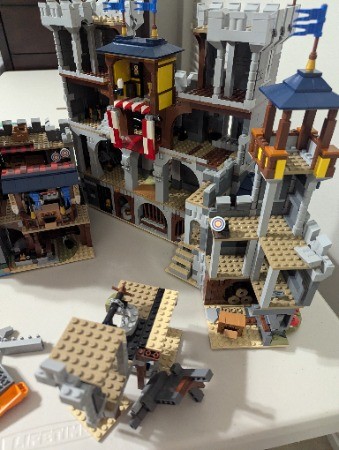 LEGO MOC Hightower castle v2.0 by Matalamaa | Rebrickable - Build with LEGO