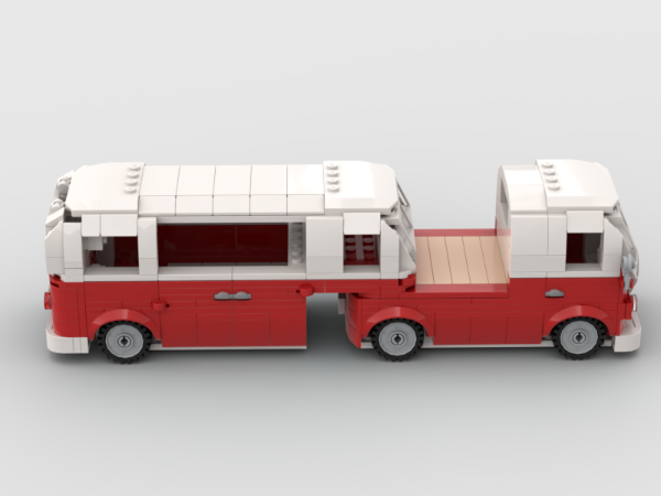LEGO MOC-171468 Volkswagen bus trailer by PriXard | Rebrickable - Build ...