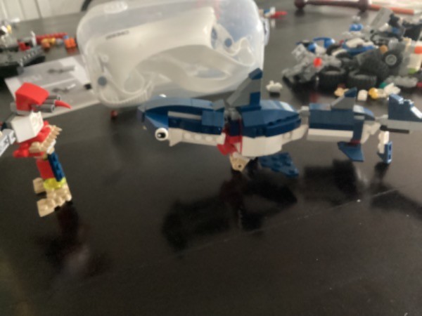 LEGO MOC-89370 Hammerhead shark (31088) by kopaka | Rebrickable - Build ...