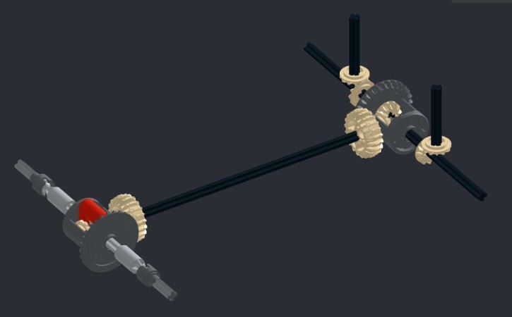 LEGO MOC Hoonitruck mini racer with 2 BuWizz Motors! by Another brick ...